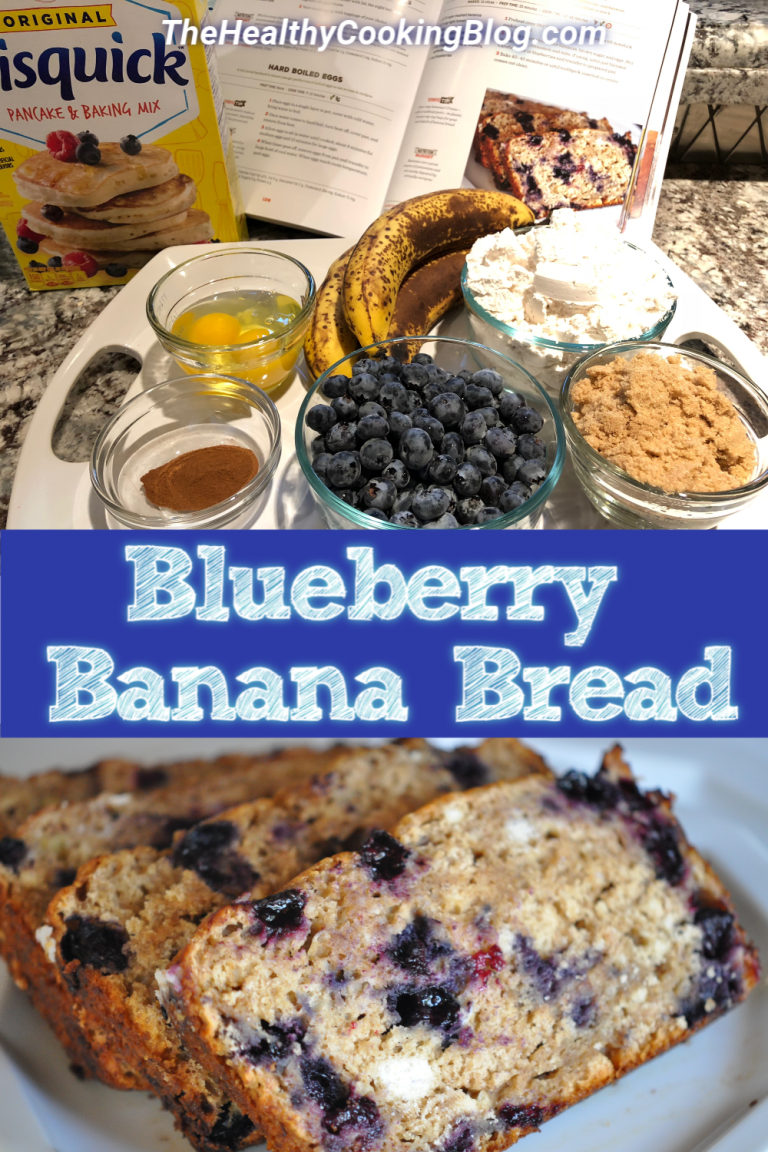 Quick Homemade Bisquick Blueberry Banana Bread Recipe