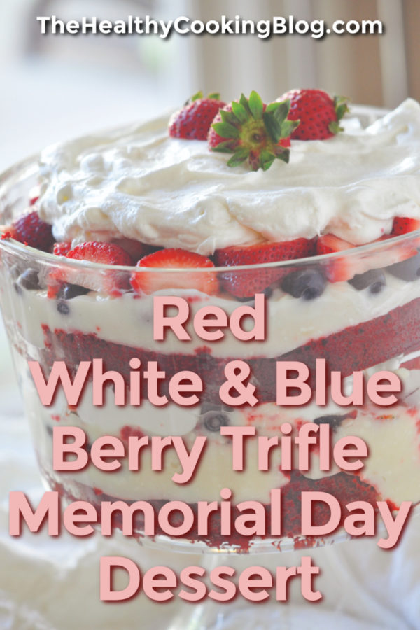 Red Velvet Trifle with Berries - BEST of Make-Ahead Red Velvet Dessert ...